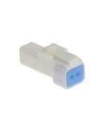 Splat Shop - JST, JWPF Female Connector Housing, 2mm Pitch, 2 Way, 1 Row