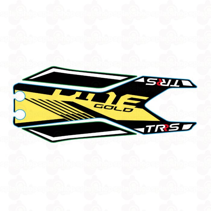 Splat Shop - TRS Tank Sticker - 2018 Gold