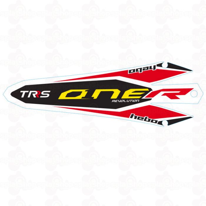 Splat Shop - TRS - Rear Mudguard Sticker - One R 2020