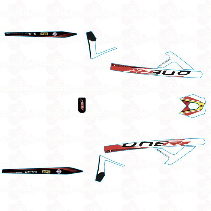 Splat Shop - TRS Frame and Swinging Arm Stickers - 2023 RR